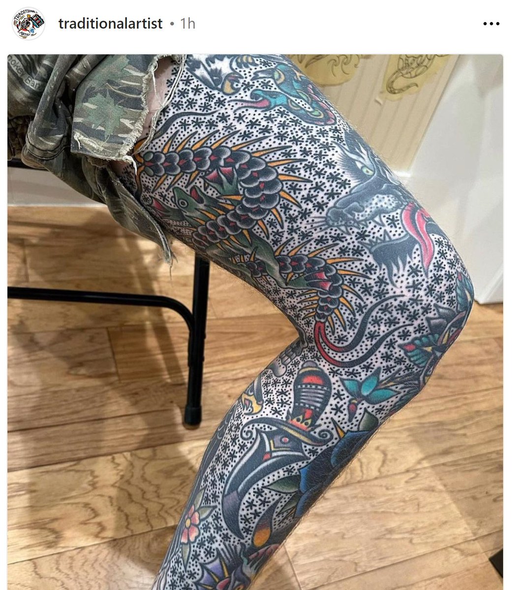 American Traditional Tattoo Filler