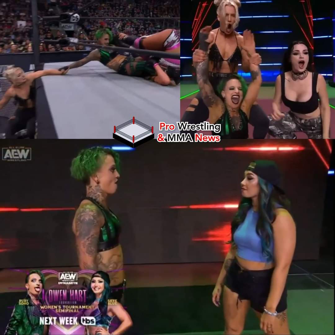 Pro Wrestling & MMA News on Twitter: "Ruby Soho advanced in the Owen Hart Foundation Women's ...