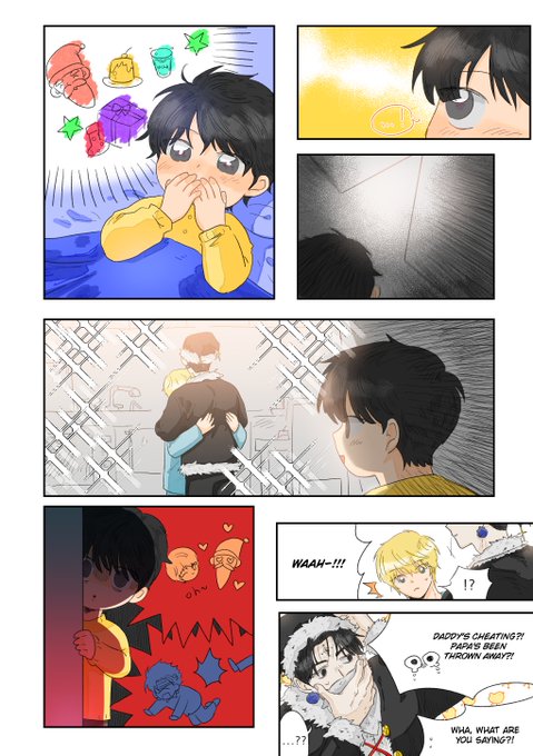Baby Sol and santa Kuroro 🎅🎄🎁 .. | seiyuna さんのマンガ | ツイコミ(仮)