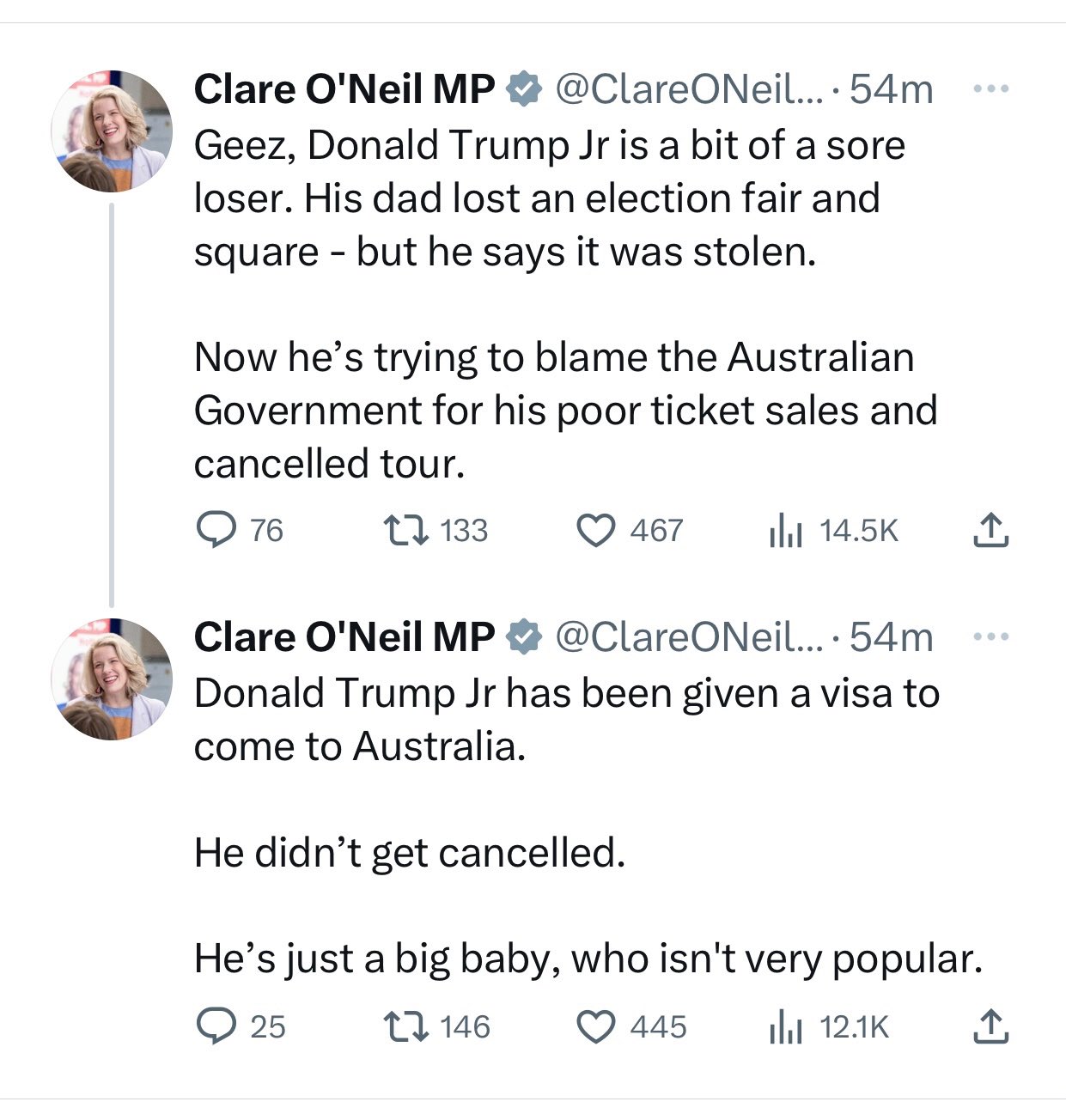 Jane on Twitter: "Our Home Affairs Minister and her recent & now deleted tweets! Is this what we ...