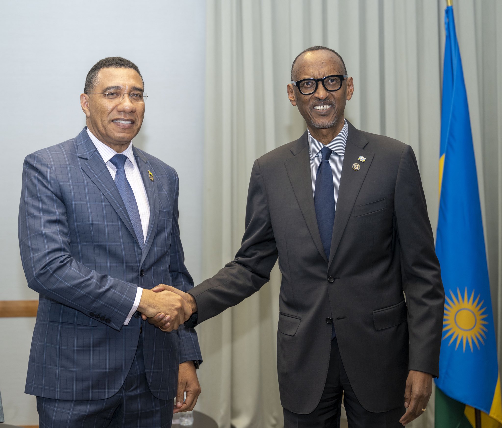Presidency | Rwanda on Twitter: "President Kagame also met with Prime Minister @AndrewHolnessJM ...