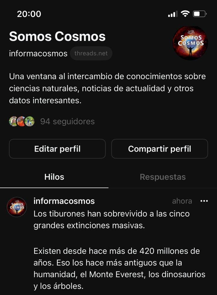 Somos Cosmos on Twitter: "Nos vemos por ahí también 👀 https://t.co/Gb4GttKAx1" / Twitter