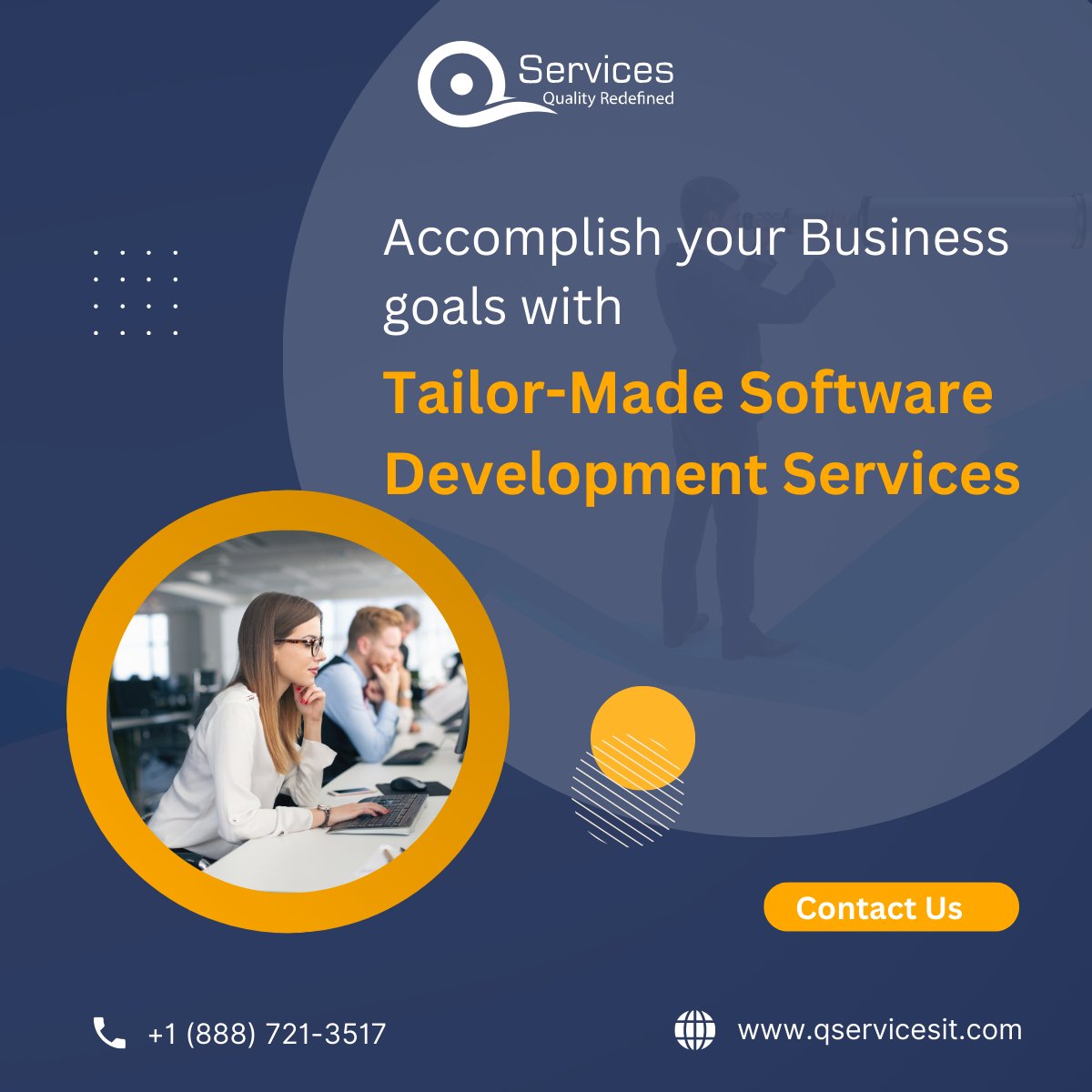QServices Inc on Twitter: "Empower your business growth with our bespoke software development ...