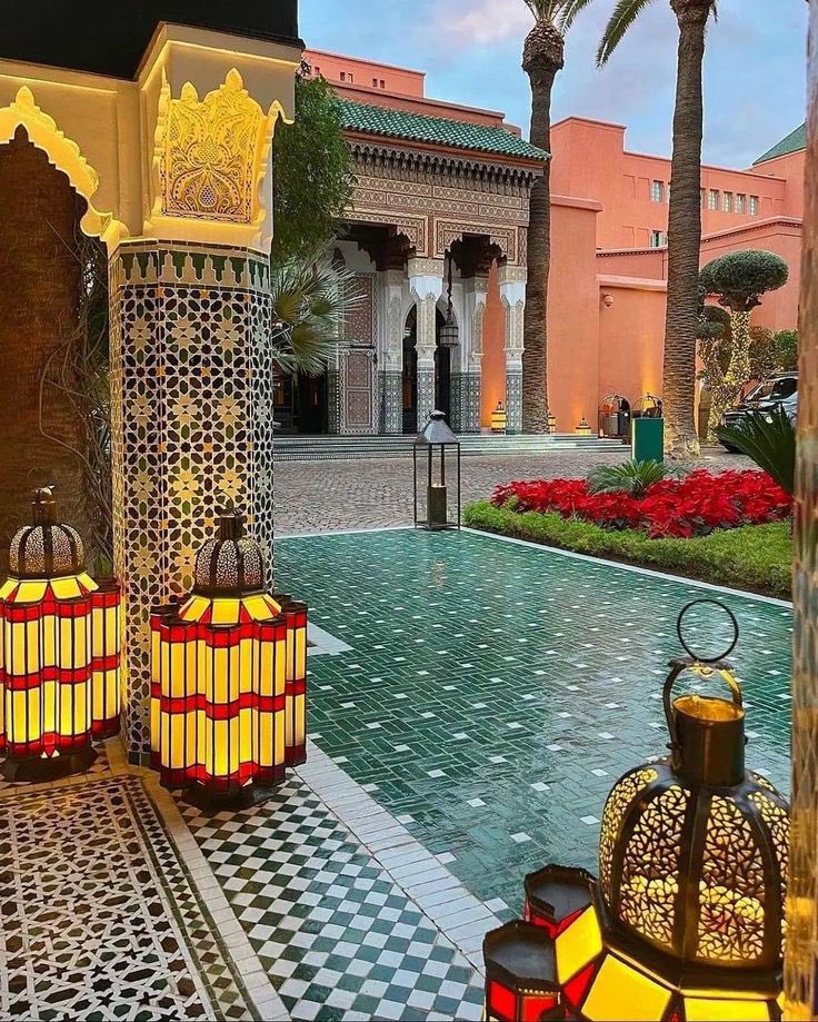 Moroccan design is all about colour, texture & fluid lines. It is a ...