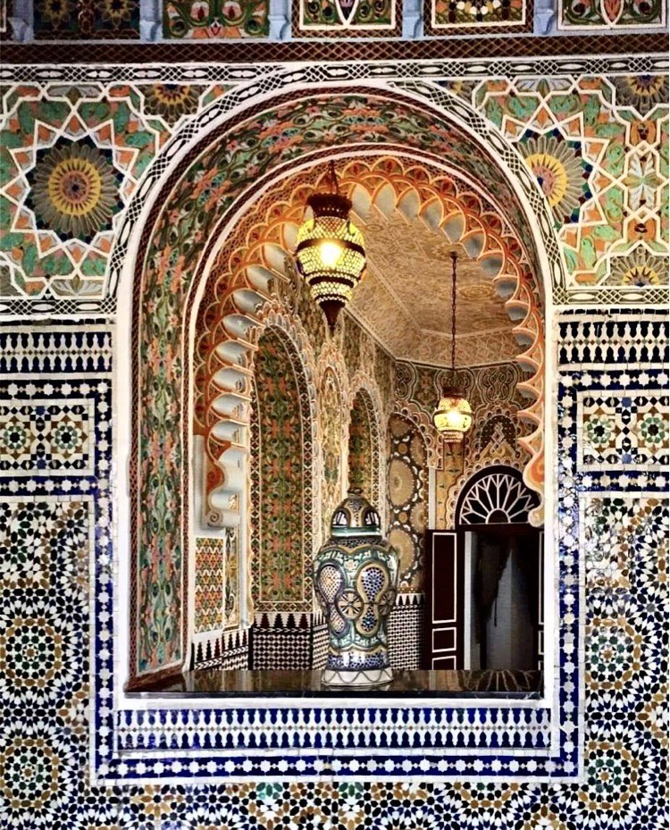 Moroccan design is all about colour, texture & fluid lines. It is a ...