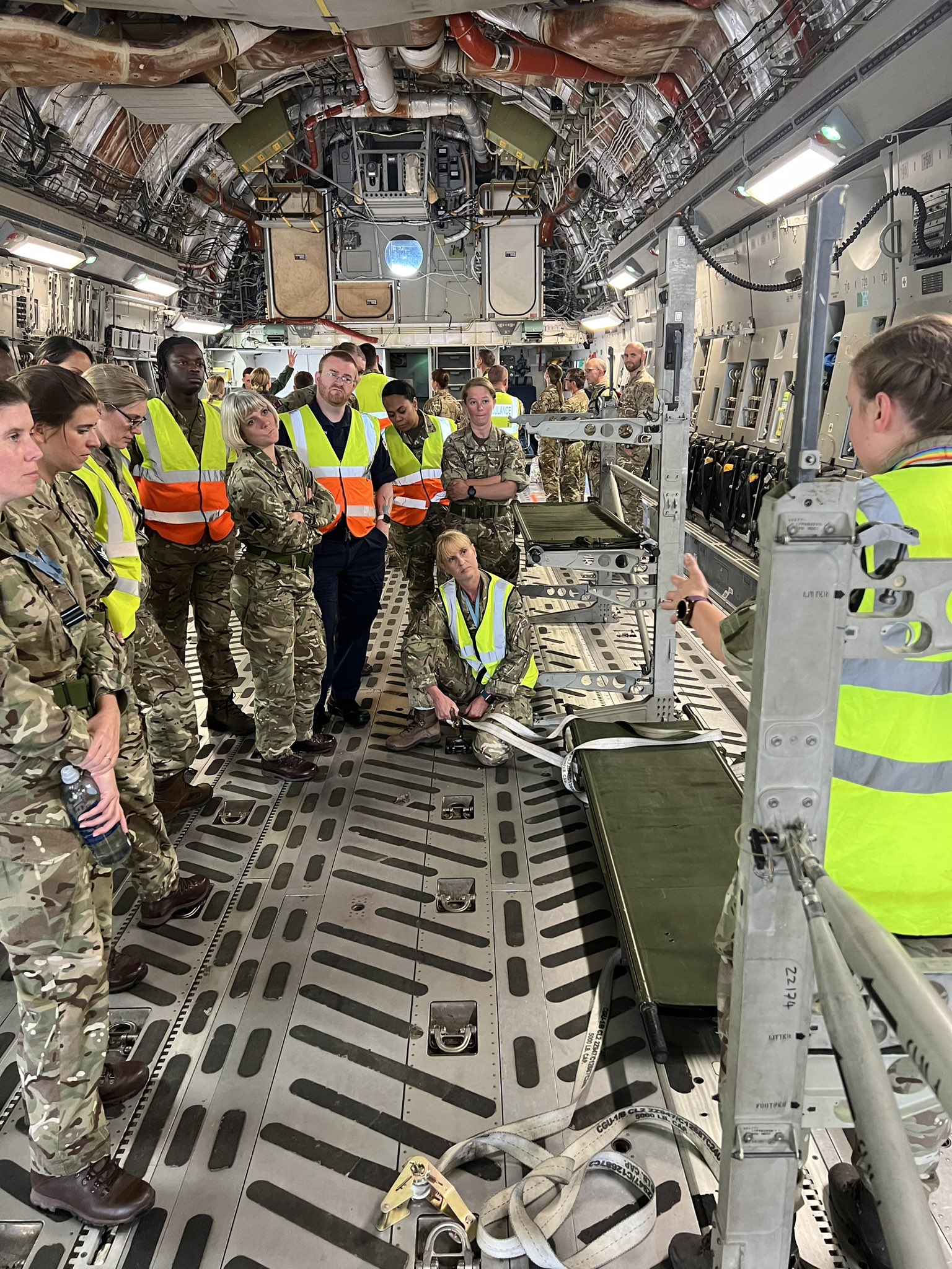 Royal Centre for Defence Medicine 🦉🐍 on Twitter: "🧵2: This day concluded with RAF Loadmasters ...