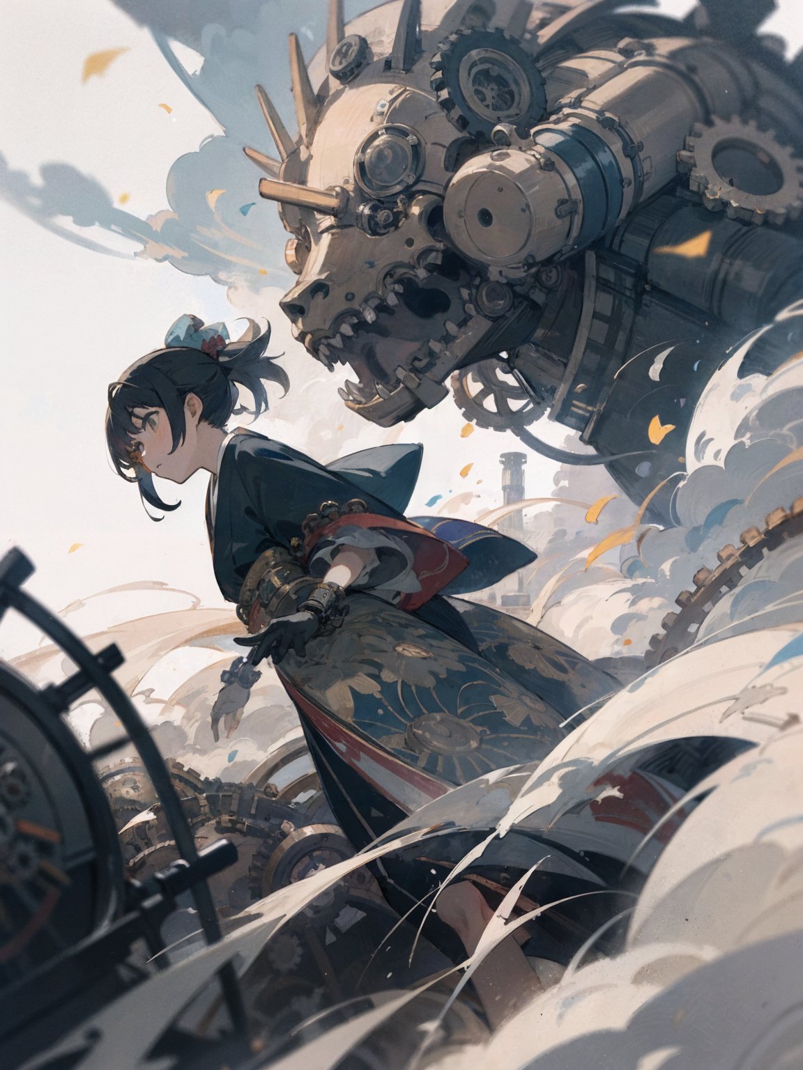 Steampunk Samurai Girl