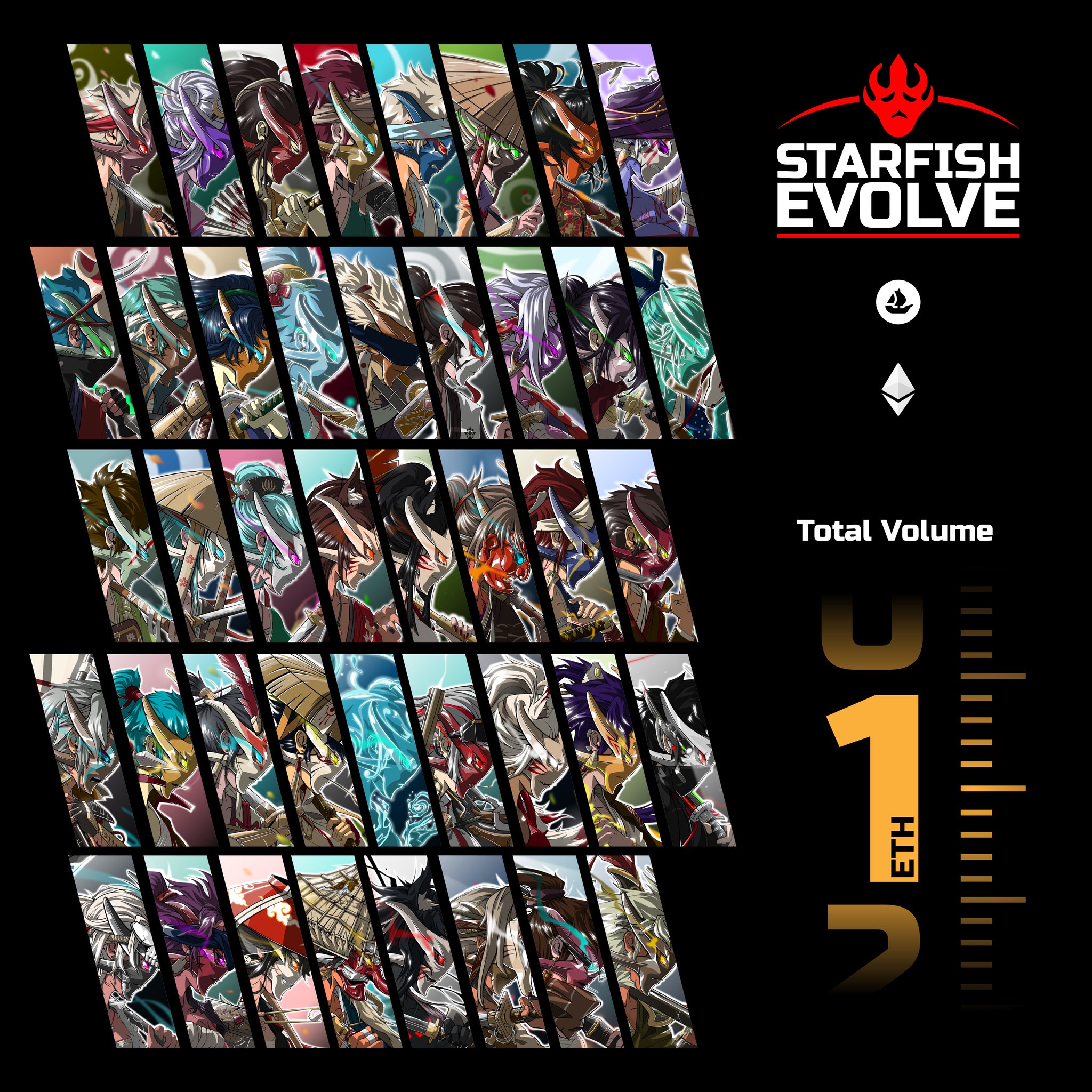 STARFISH EVOLVE on Twitter: "Now that our total volume has reached 1 ETH, we would like to ...