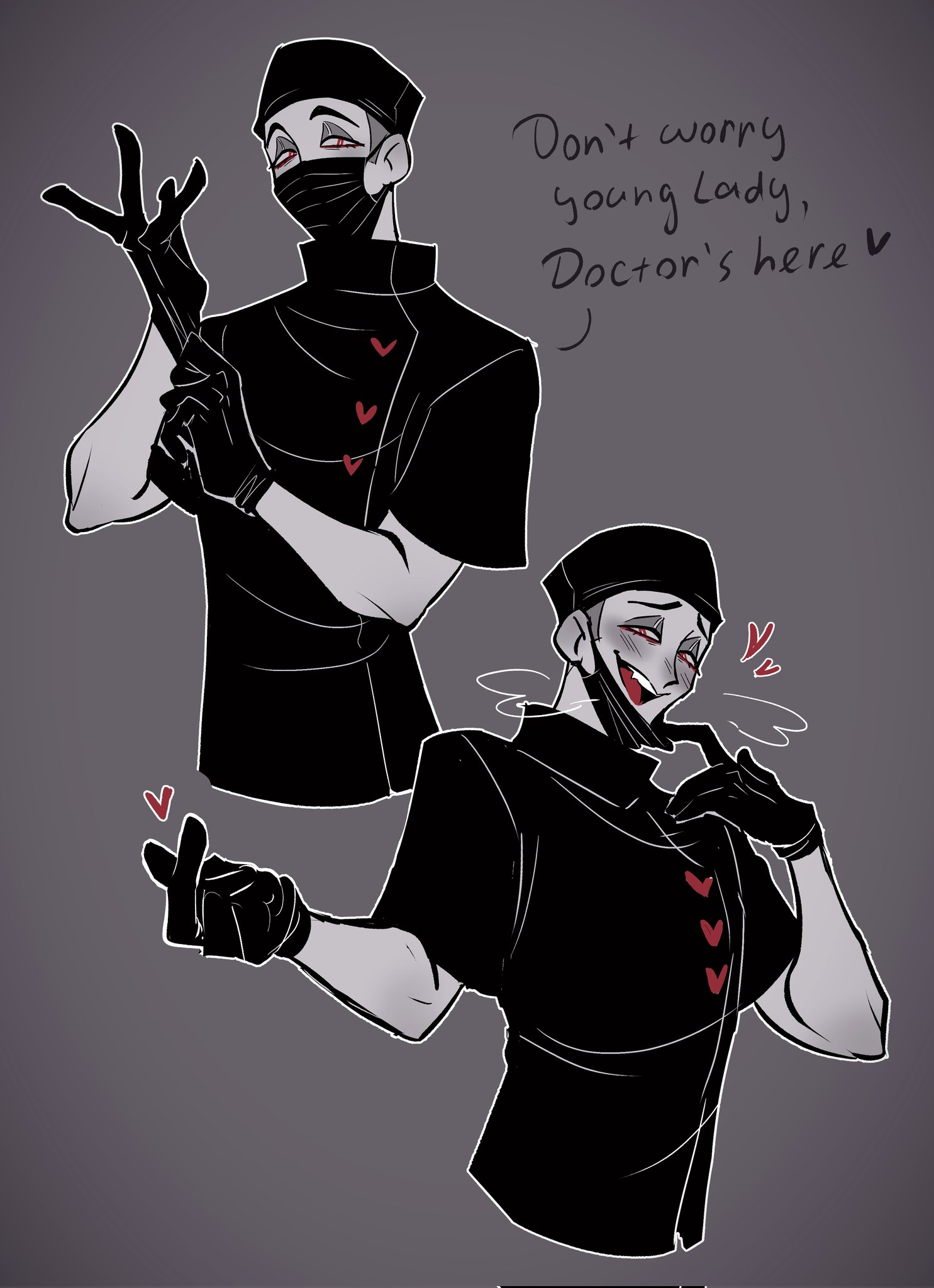 Hikase on Twitter: "In my city I saw a clinic with funny name "Doctor Love" and it inspired me ...