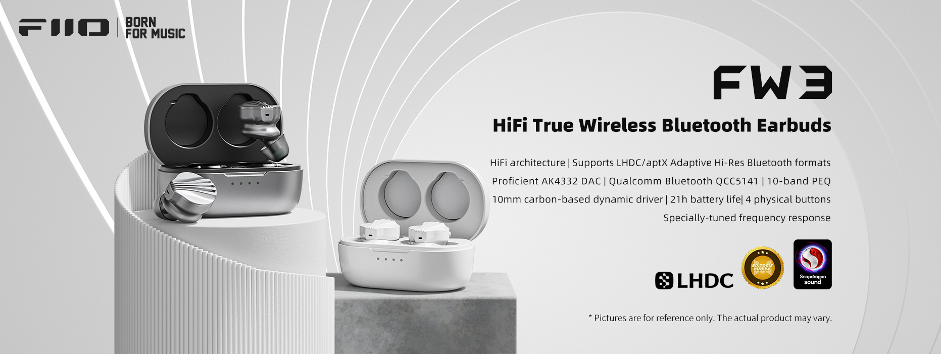 FiiO on Twitter: "A new beginning for HiFi TWS, FiiO fully integrated HiFi TWS FW3 R&D story (1 ...