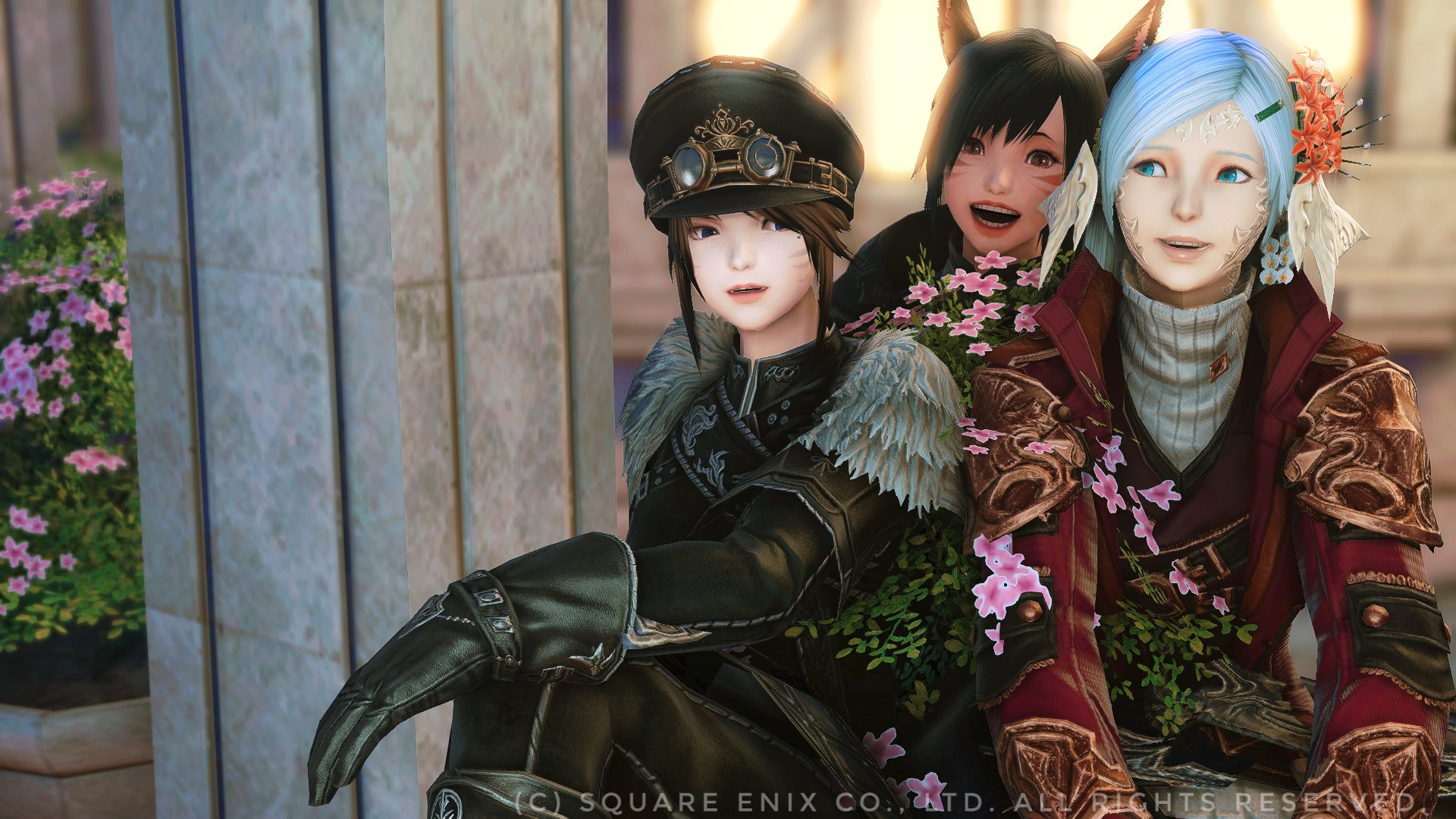 ひった@Ridill on Twitter: "インした瞬間撮影に呼び出されて怪訝な表情のぷるちんと😺💡 こんな表情だけど、楽しんでるはず！🥰 #FF14 #Hittar_em https ...