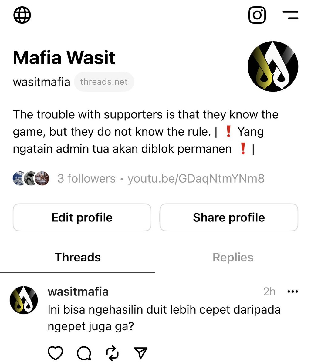 Ga dulu, masih Enakan Twitter banget! 🙏 - Thread from Komisi Wasit @MafiaWasit - Rattibha