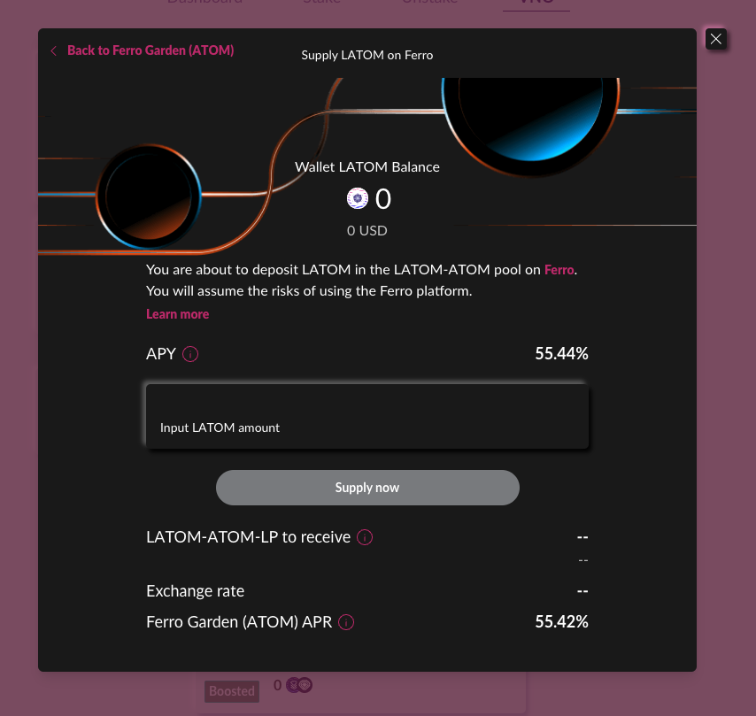 Tectonic.cro on Twitter: "Taking the $ATOM you borrowed 4️⃣ You can stake it again with ...