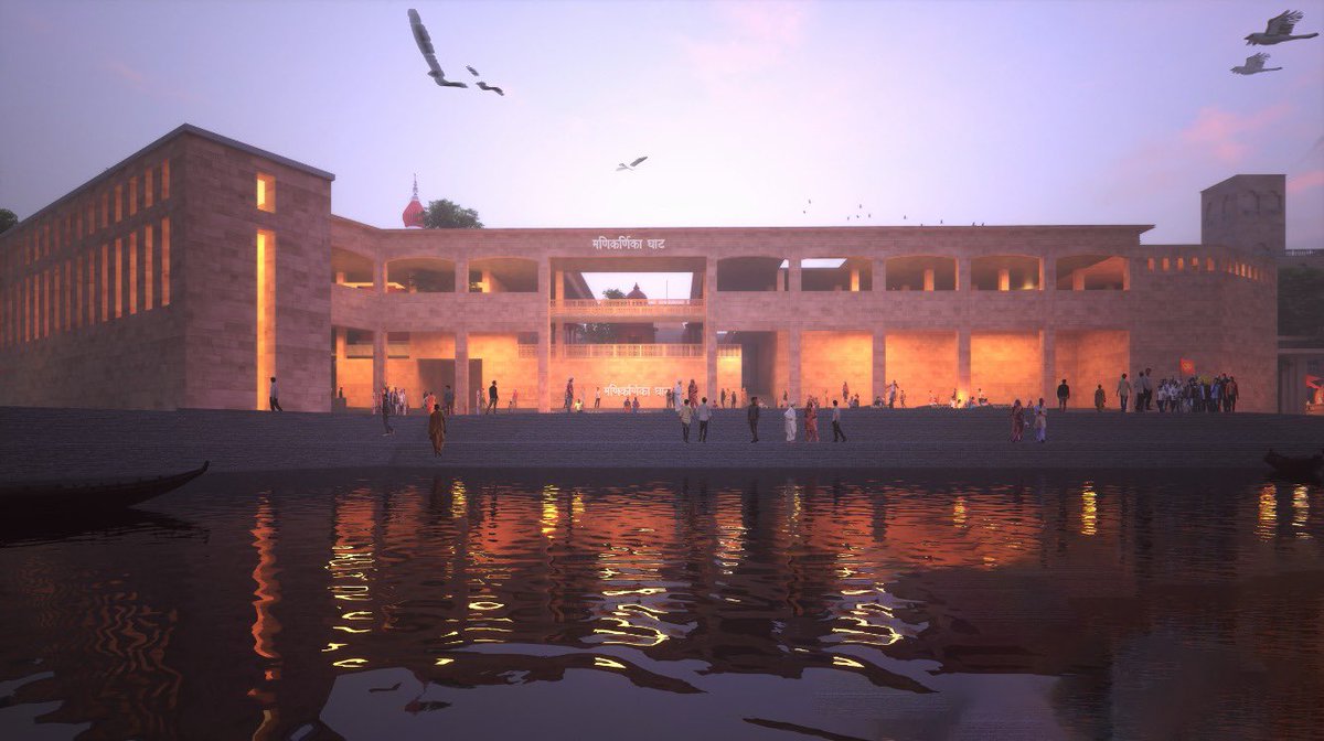 This is how Manikarnika Ghat will look like after the redevelopment PM ...