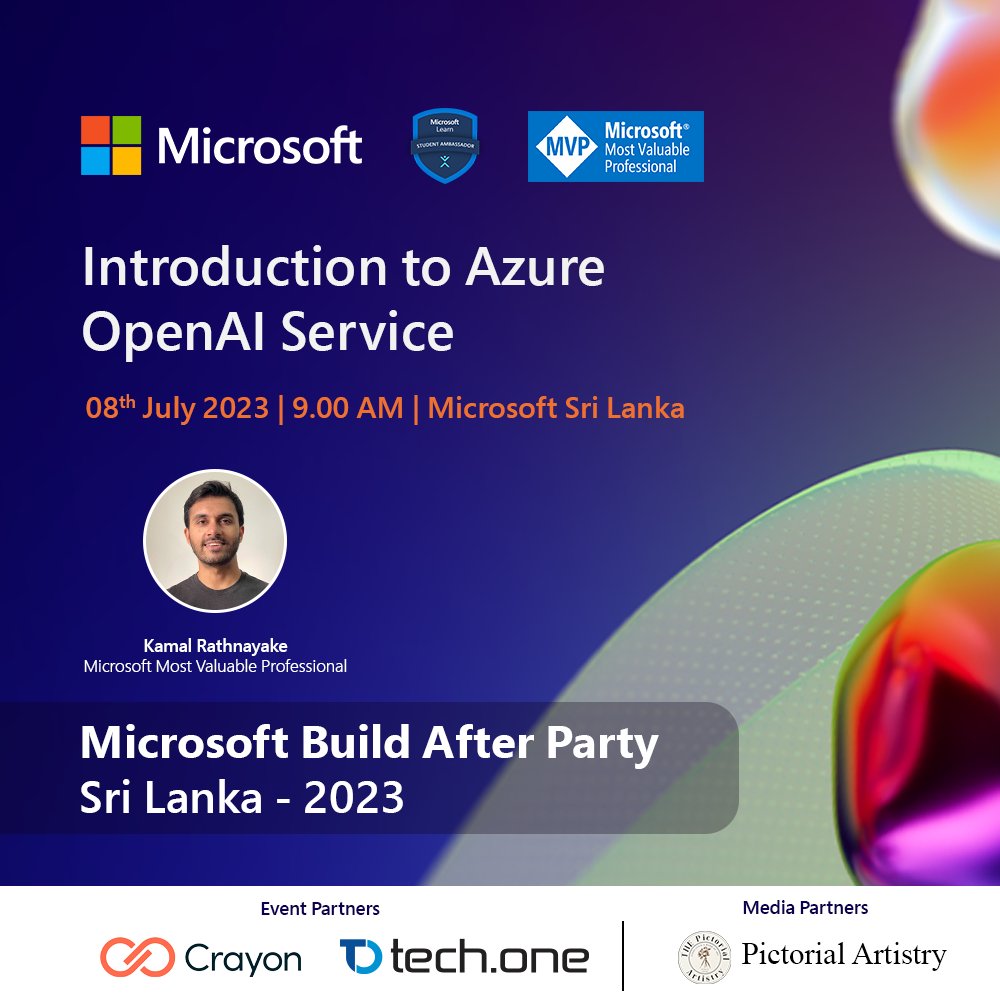 Microsoft Learn Student Ambassadors - Sri Lanka on Twitter: "🎉 Join us at the #MicrosoftBuild ...