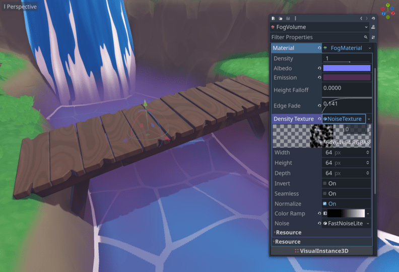 GDQuest on Twitter: "In Godot 4.1, you can use 3D noise textures to add noise patterns to ...