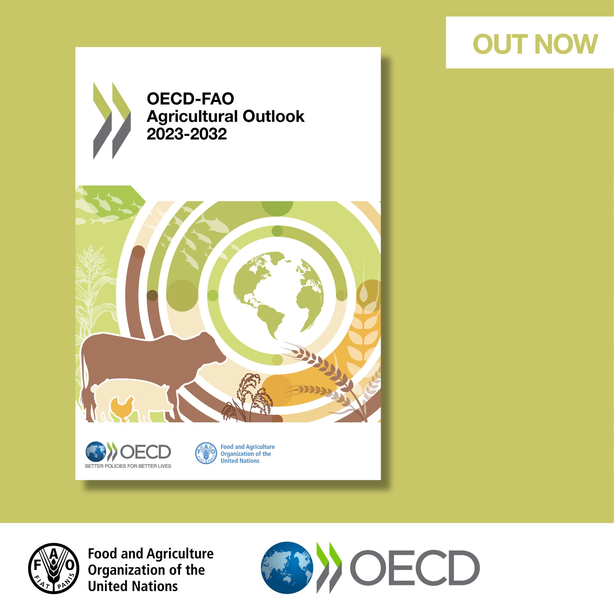 OECD ️ Better Policies for Better Lives on Twitter: "OECD-@FAO #AgOutlook 2023-32: Production ...