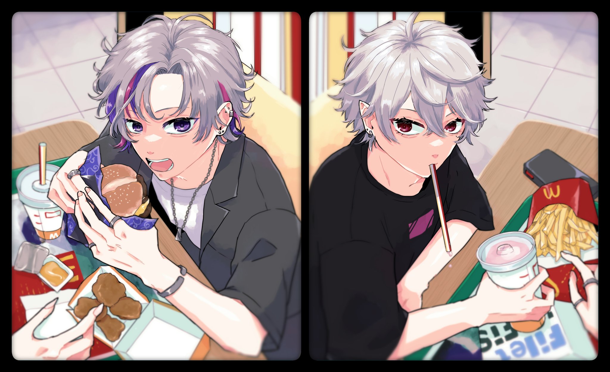 柳井 on Twitter: "マクドナルドをすこれ #絵スコート #KuzuArt https://t.co/KLiY3xp7yt" / Twitter