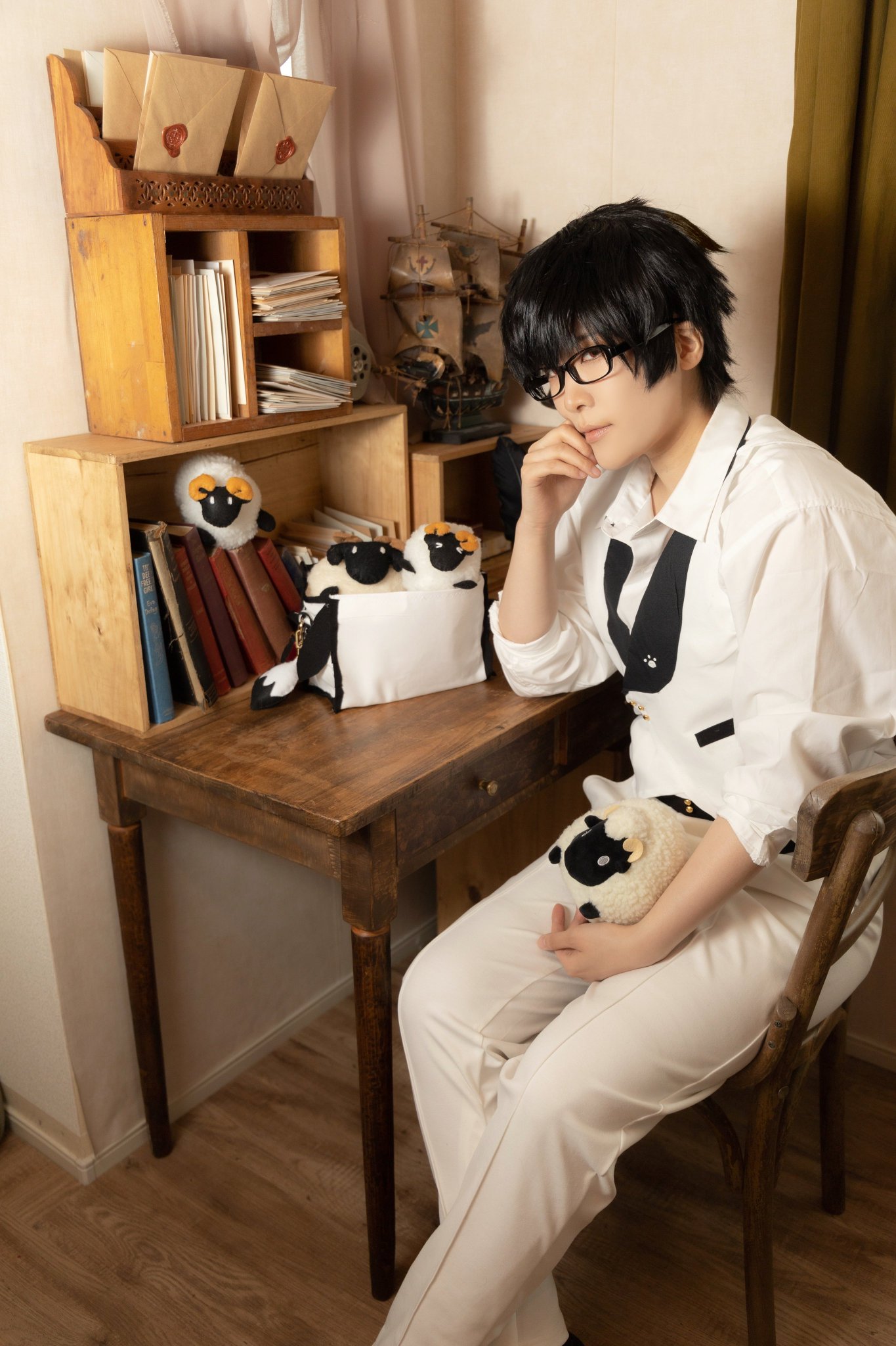 いなば🍣🦑 on Twitter: "Cosplay🍀ｻｿﾘｵコラボイベント衣装🍀 Lennox：Inaba photo：@pukupuku_pujio Studio：@pixie_kokon ...