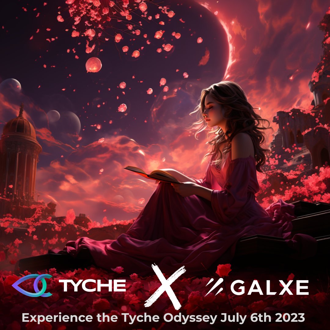 Tyche Protocol on Twitter: "The 𝐓𝐲𝐜𝐡𝐞 𝐎𝐝𝐲𝐬𝐬𝐞𝐲 has begun, and our Goddess seeks your aid to weave ...