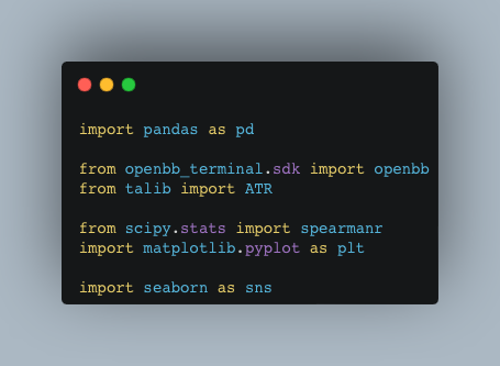 My alpha factor engineering strategy using Average True Range (ATR): 1 ...