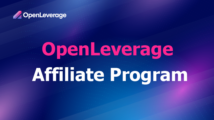 OpenLeverage | Live on Arbitrum 💙 on Twitter: "🥁OpenLeverage is launching an Affiliate Program ...