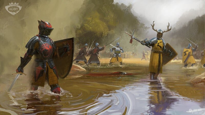 Battle Of The Trident Art