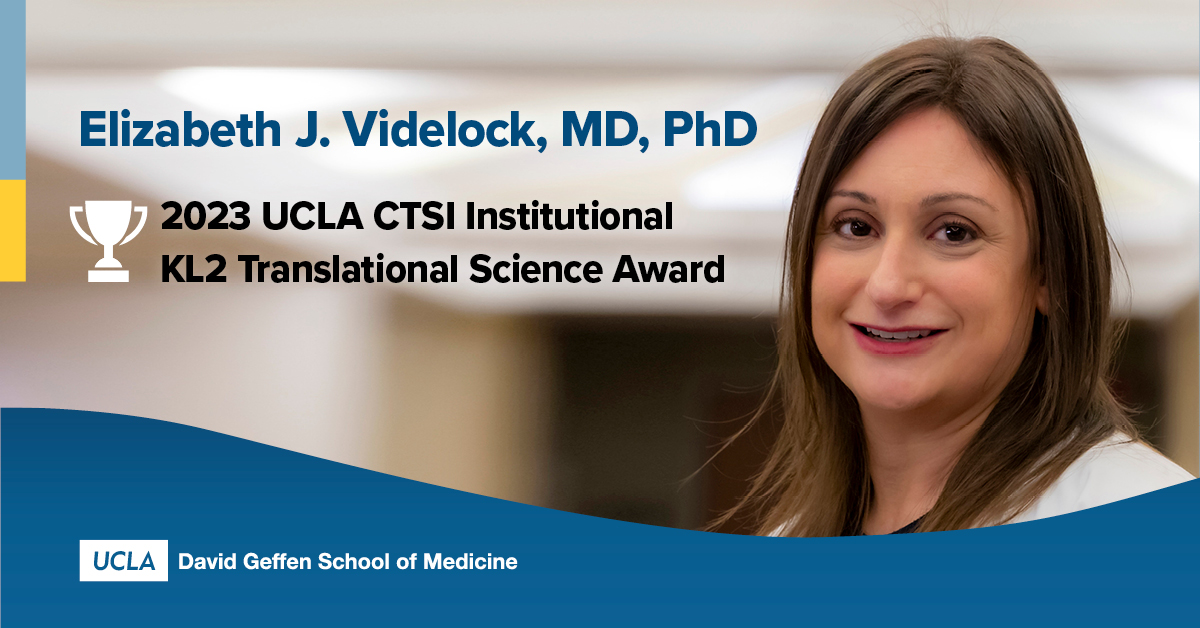 UCLA Gastroenterology and Hepatology on Twitter: "Kudos @drvidelock! @UCLA_CTSI KL2 ...