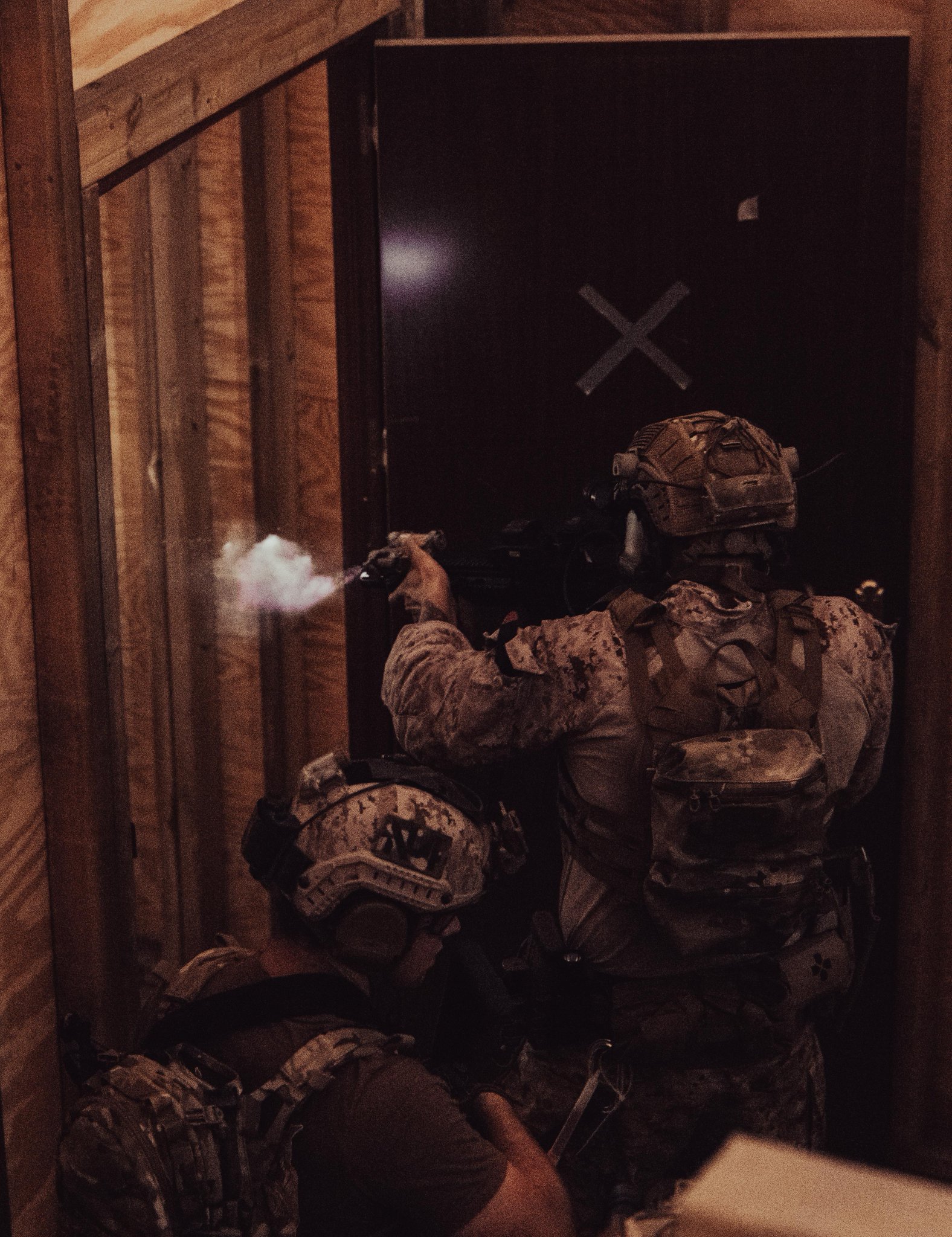 U.S. Marines on Twitter: "#Marines with Task Force 61/2.5 fire on a simulated enemy during room ...