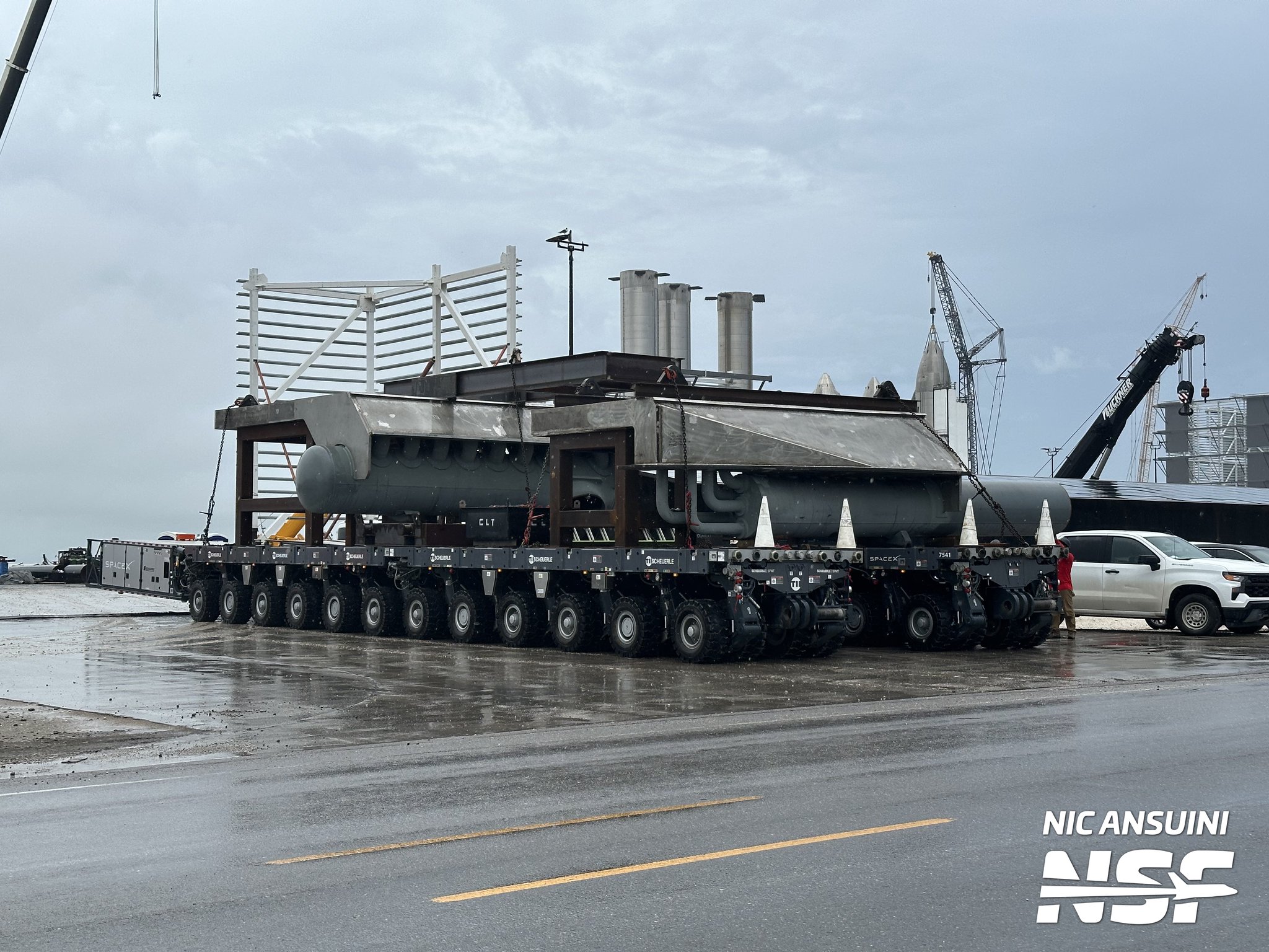 Chris Bergin - NSF on Twitter: "Wow! The size of these things! Today's rollout continues the ...