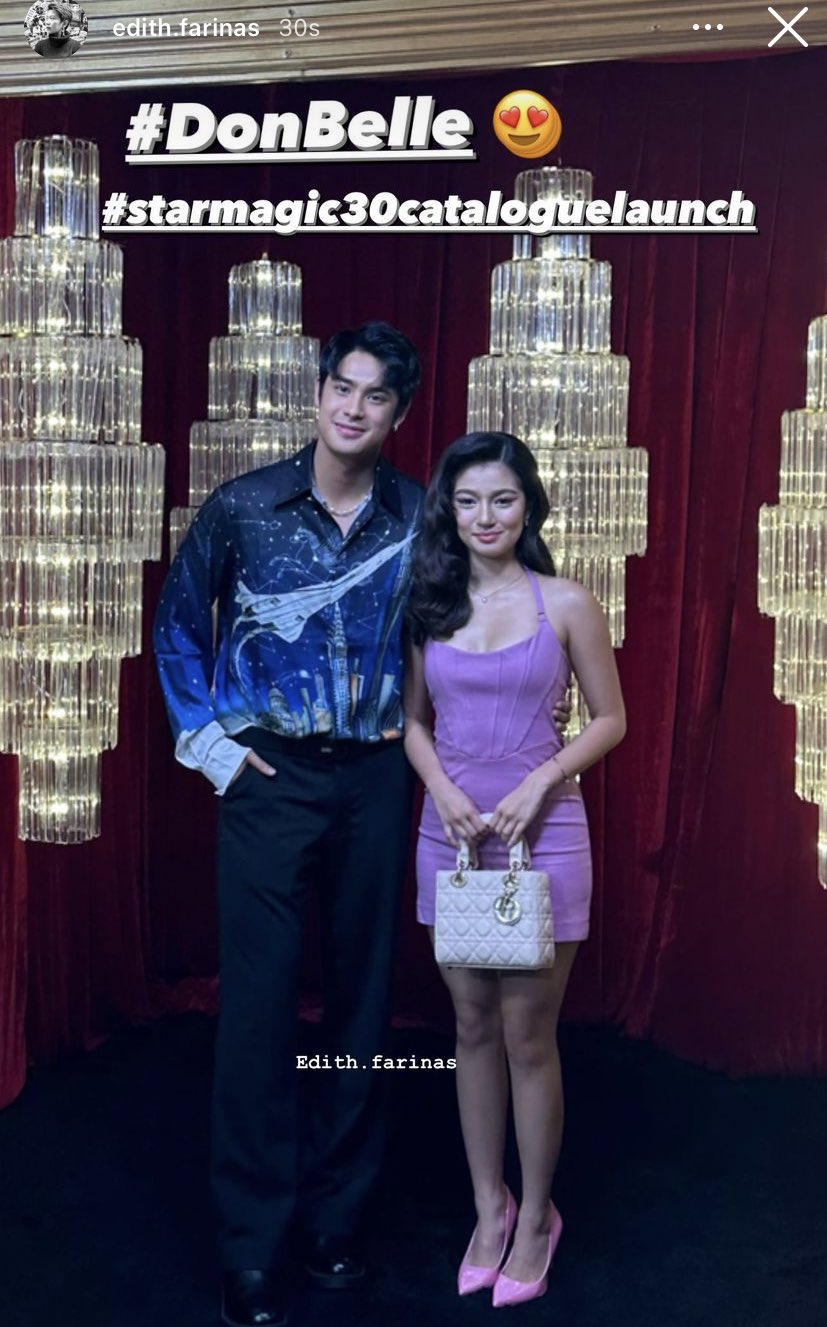 Yana. ̈ IA on Twitter: "Ms. Edith's instagram story Barbie & Ken talaga DONBELLE KUMIKINANG ...