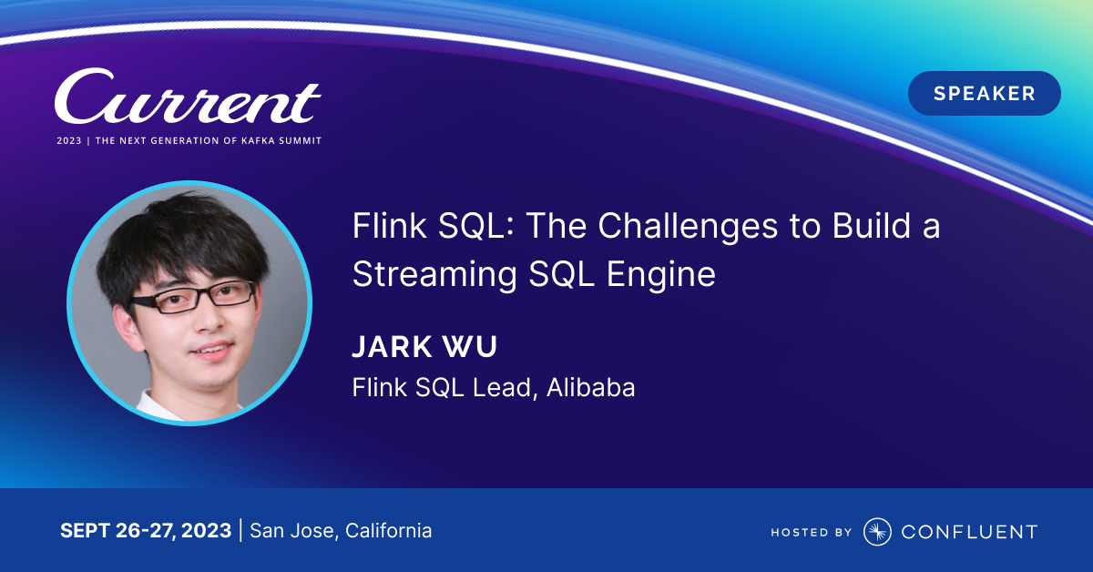 Confluent on Twitter: "New to Flink 🐿️? Come to #Current23 to learn from @alibaba_cloud's Jark ...