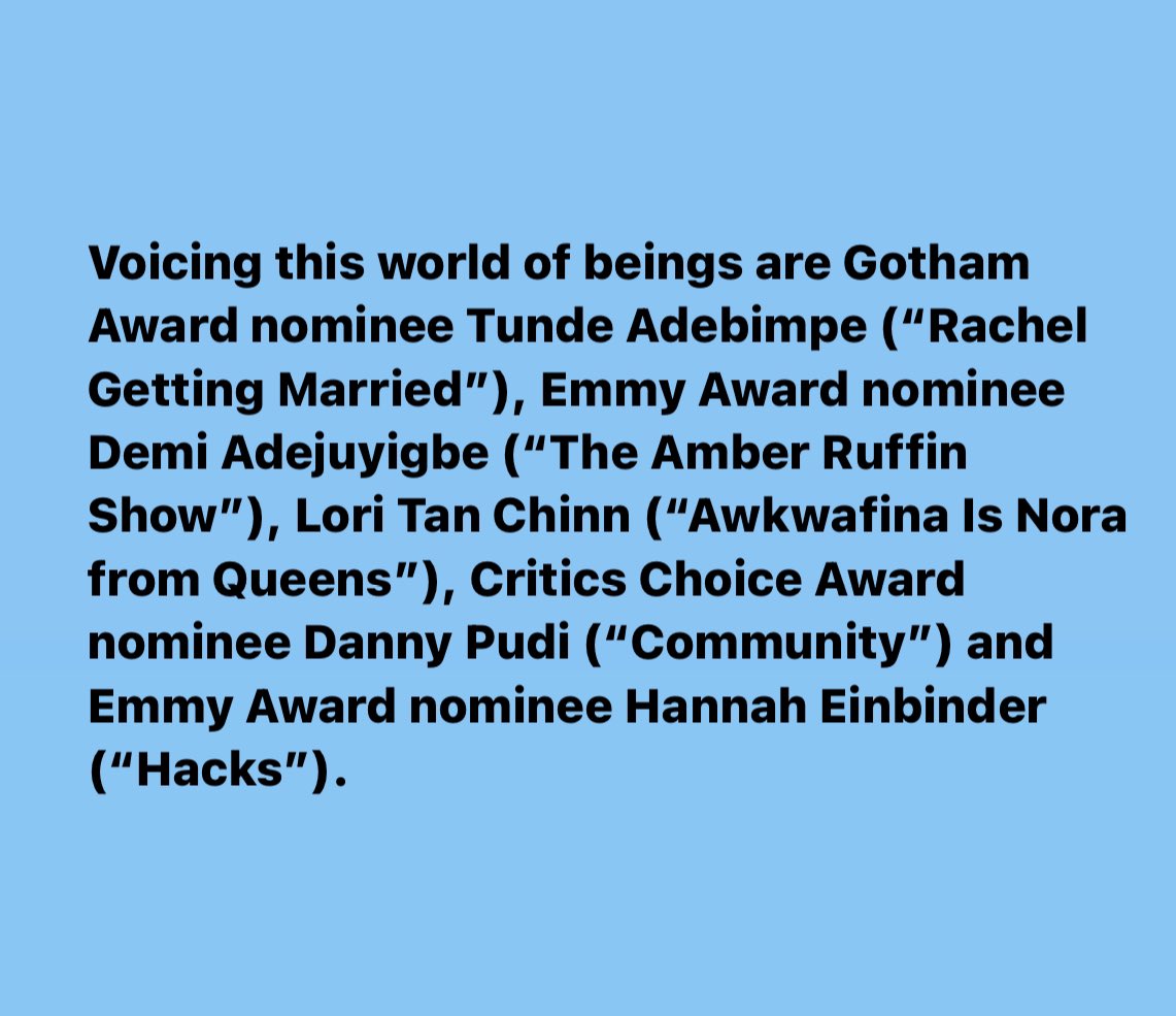Nathan W Pyle On Twitter Appletv Voices Of Some More Of The Beings