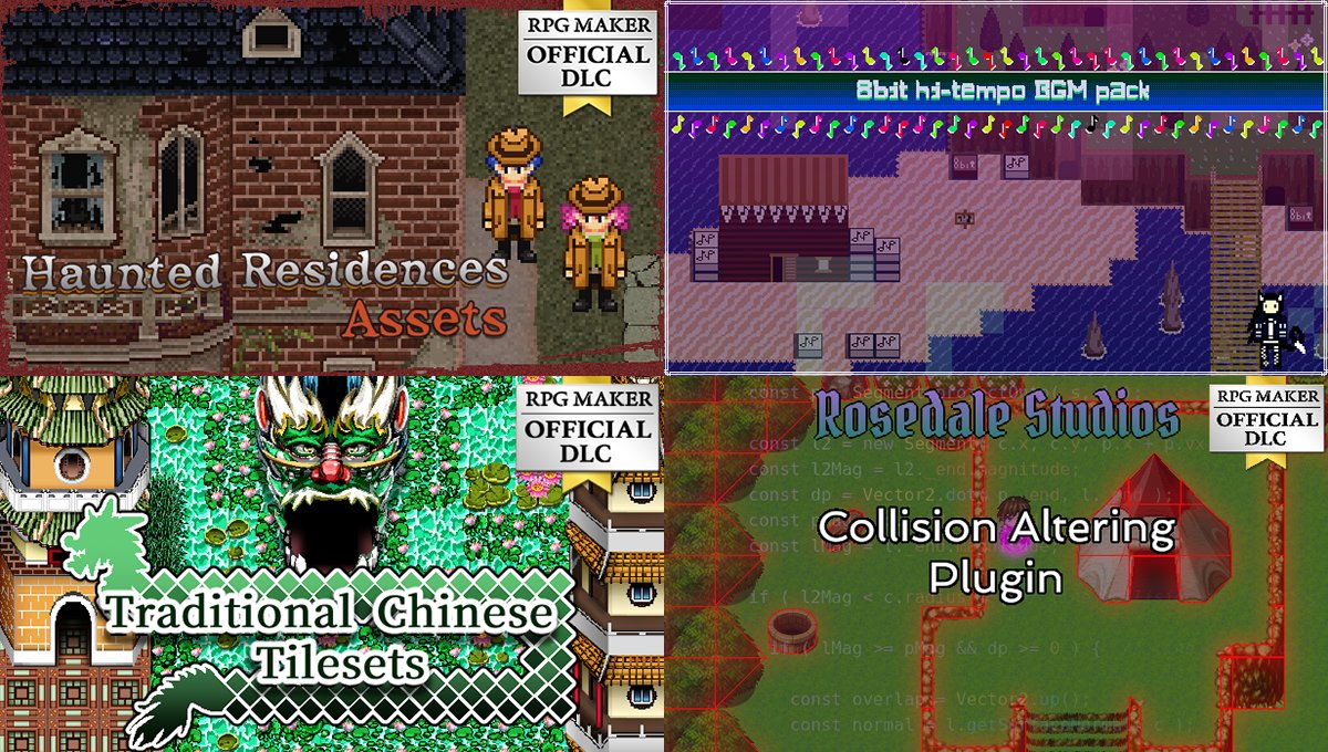 RPGMakerWeb on Twitter: "Looking for some retro sounds for your game? How about some creepy or ...