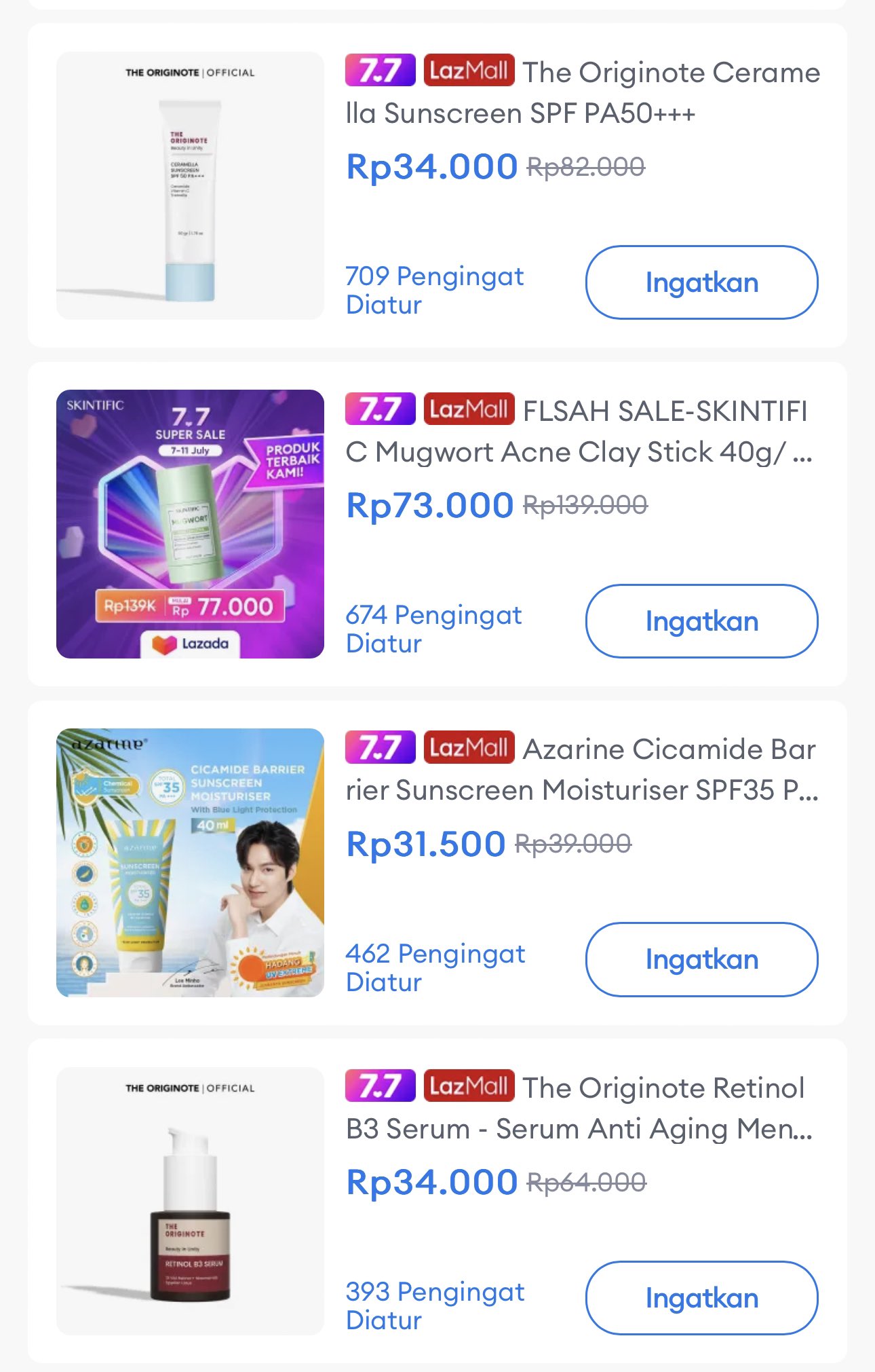 BerburuSale - Base Diskon Kukka on Twitter: "Lazflash Extra ⏰ 00:00 WIB ↘️ https://t.co ...