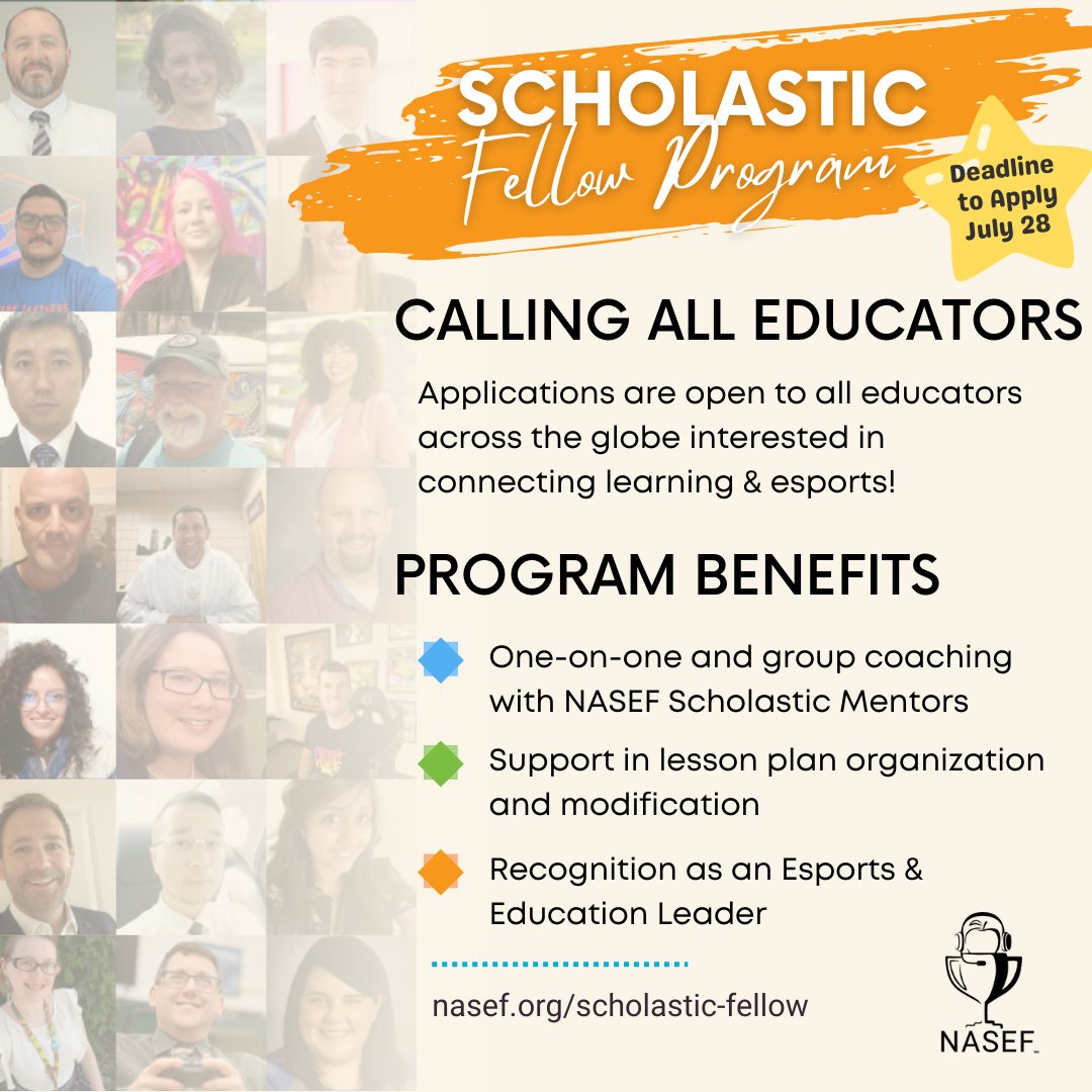 NASEF on Twitter: "When you join the NASEF Scholastic Fellow Program, you become connected to an ...