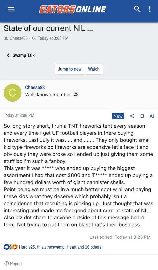 Message Board Geniuses on Twitter: "If fireworks sales are any indication, it appears that # ...