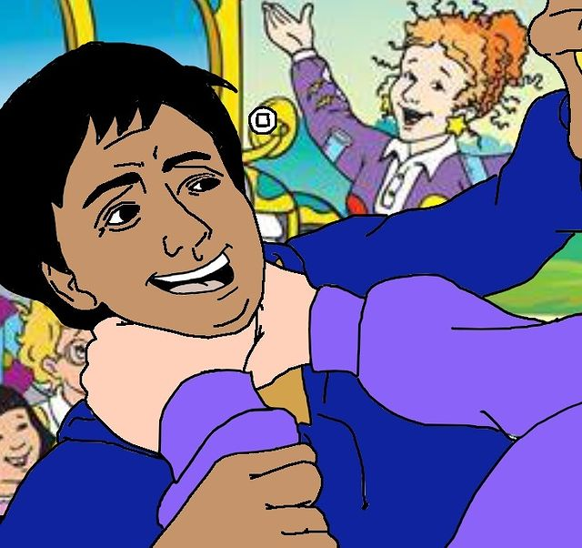 Carlos Magic School Bus Meme