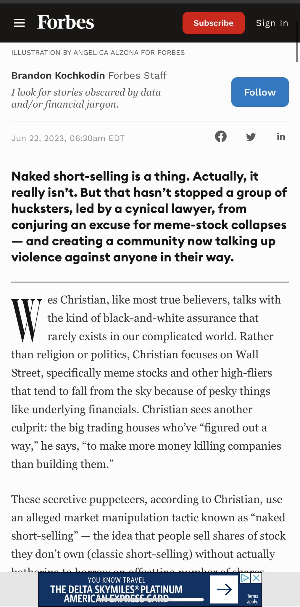 gamestonk.loopring.eth on Twitter: "So which is it? CNBC says naked shorting happens EVERY CYCLE ...