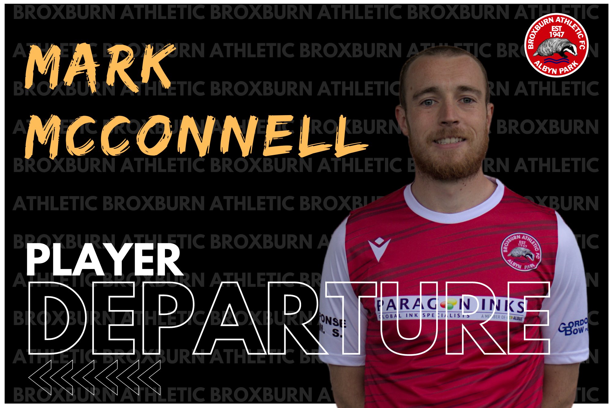 Broxburn Athletic FC on Twitter: "We can confirm the departure of Mark McConnell from the club ...