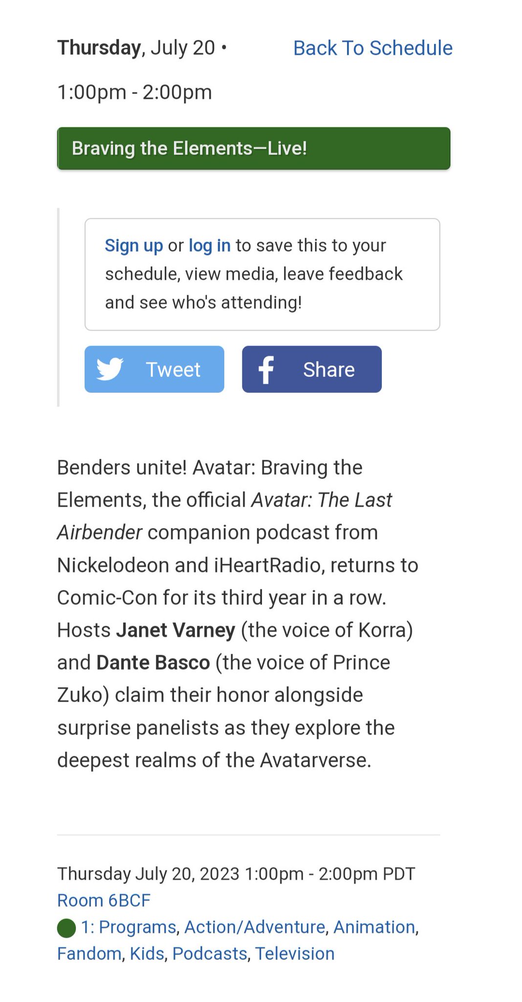 Avatar News on Twitter: "The first Avatar panel at this year's SDCC has been revealed! 👉 Avatar ...