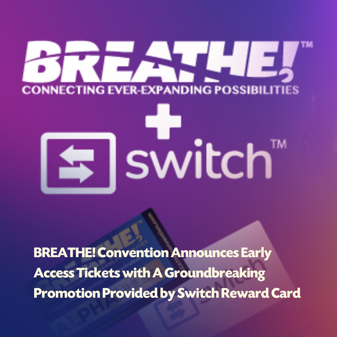 BREATHE! Convention on Twitter: "BREATHE! Convention is giving extra value to its early release ...