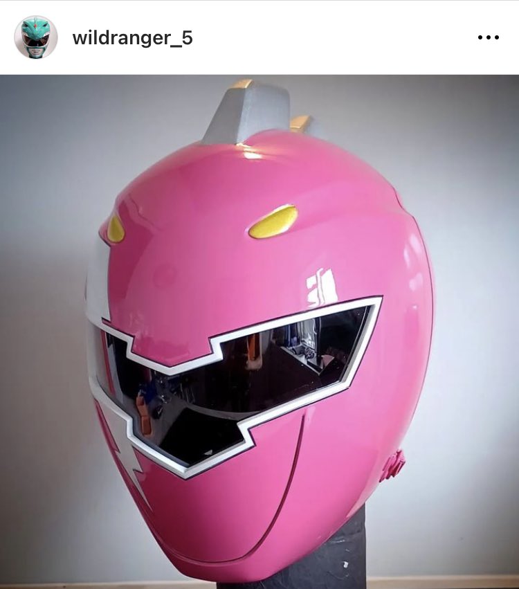 Power Rangers Samurai Pink Helmet