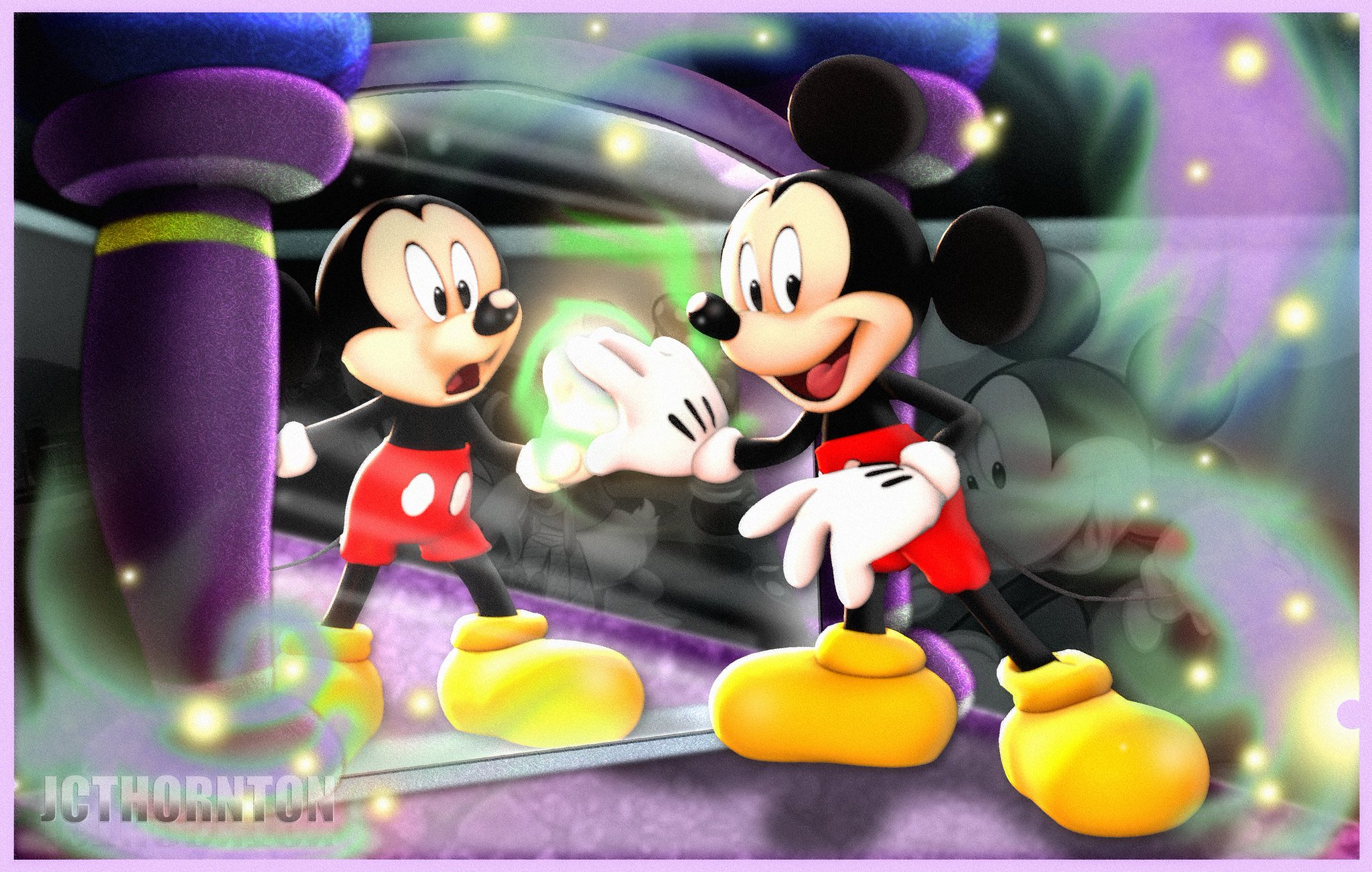 J.C. Thornton on Twitter: "Made a new render featuring my Mickey Mouse model. If you remember ...