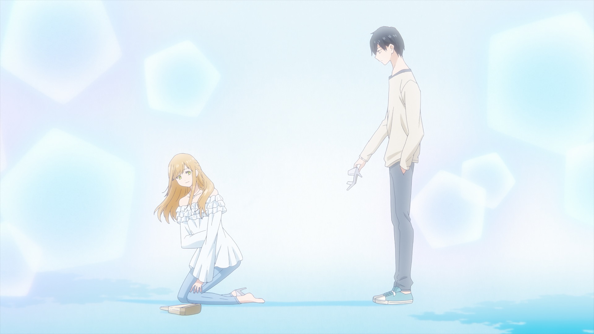 Aniplex of America on Twitter: "Humble beginnings. 💖 [via My Love Story with Yamada-kun at Lv999 ...