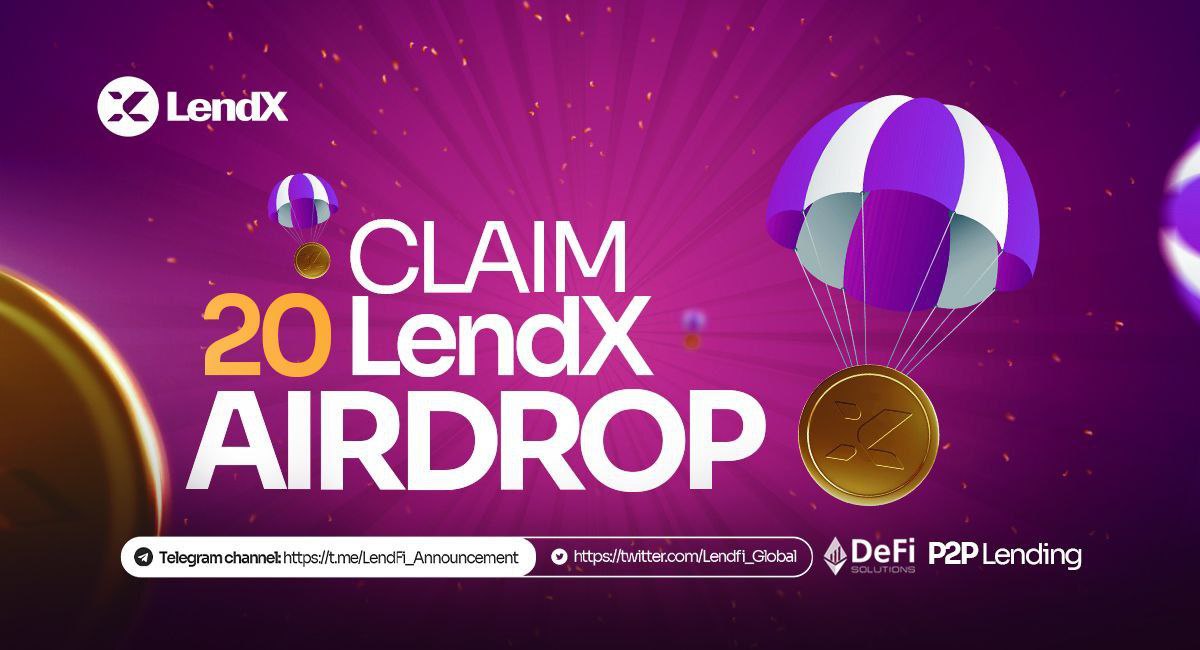 LendFi Finance on Twitter: "📢 Attention Airdrop Hunters! 🎁 LendFi Airdrop Round 2 is now LIVE! 🚀 ...