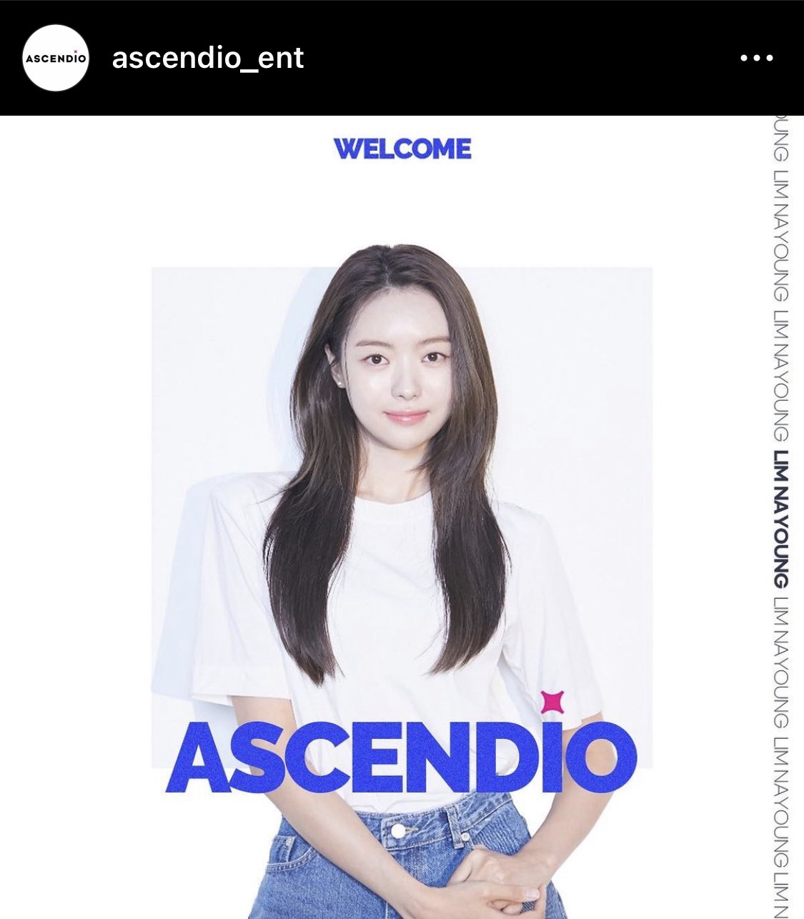 Only for Lim Nayoung🥰 on Twitter: "📸 IG | 230707 ascendio_ent: [Trans] WELCOME LIM NA YOUNG ...