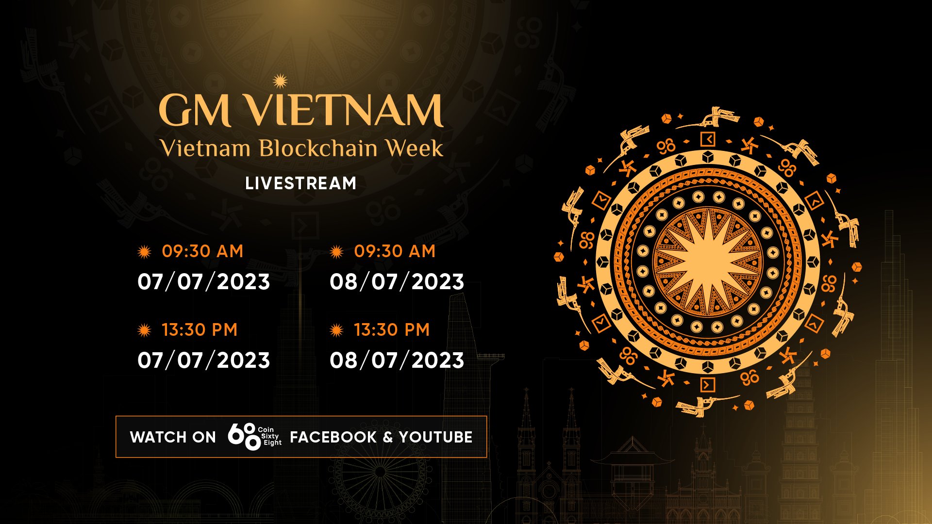 GM VIETNAM (🌞,🇻🇳) | Vietnam Blockchain Week on Twitter: "🛑Tune in to our Livestream for # ...