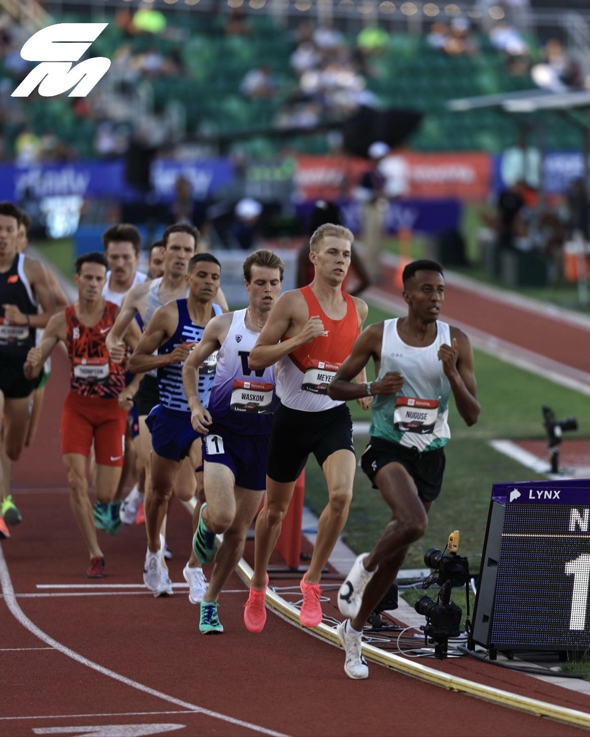 CITIUS MAG on Twitter: "The goose spreads his wings 🦅 Yared Nuguse makes the first heat of the ...