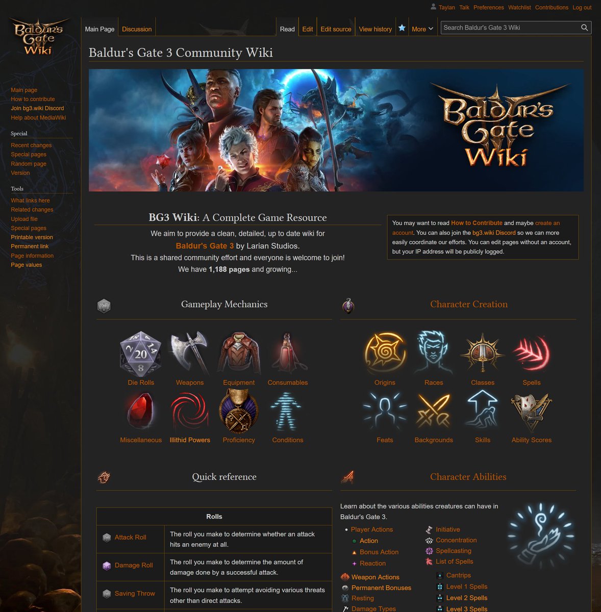 Chubblot on Twitter: "RT @bg3_wiki: With the help of our amazing contributors, the Baldur's Gate ...